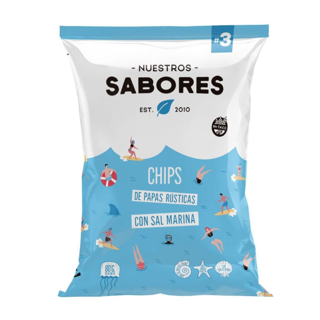 Nuestros Sabores Papas con Sal Marina – Bensor Distribuidora